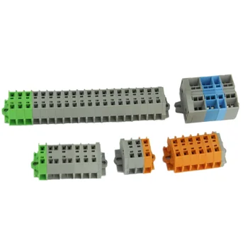 Kton Brand Spring Type Push Terminal Block Screwless Wire Connectors ...