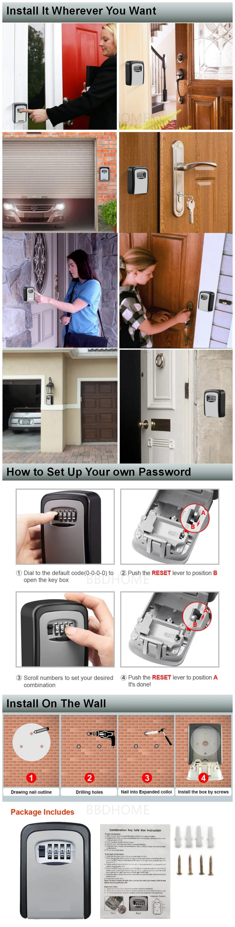 Sigma Security - Secure Your Key with a Combination Lock