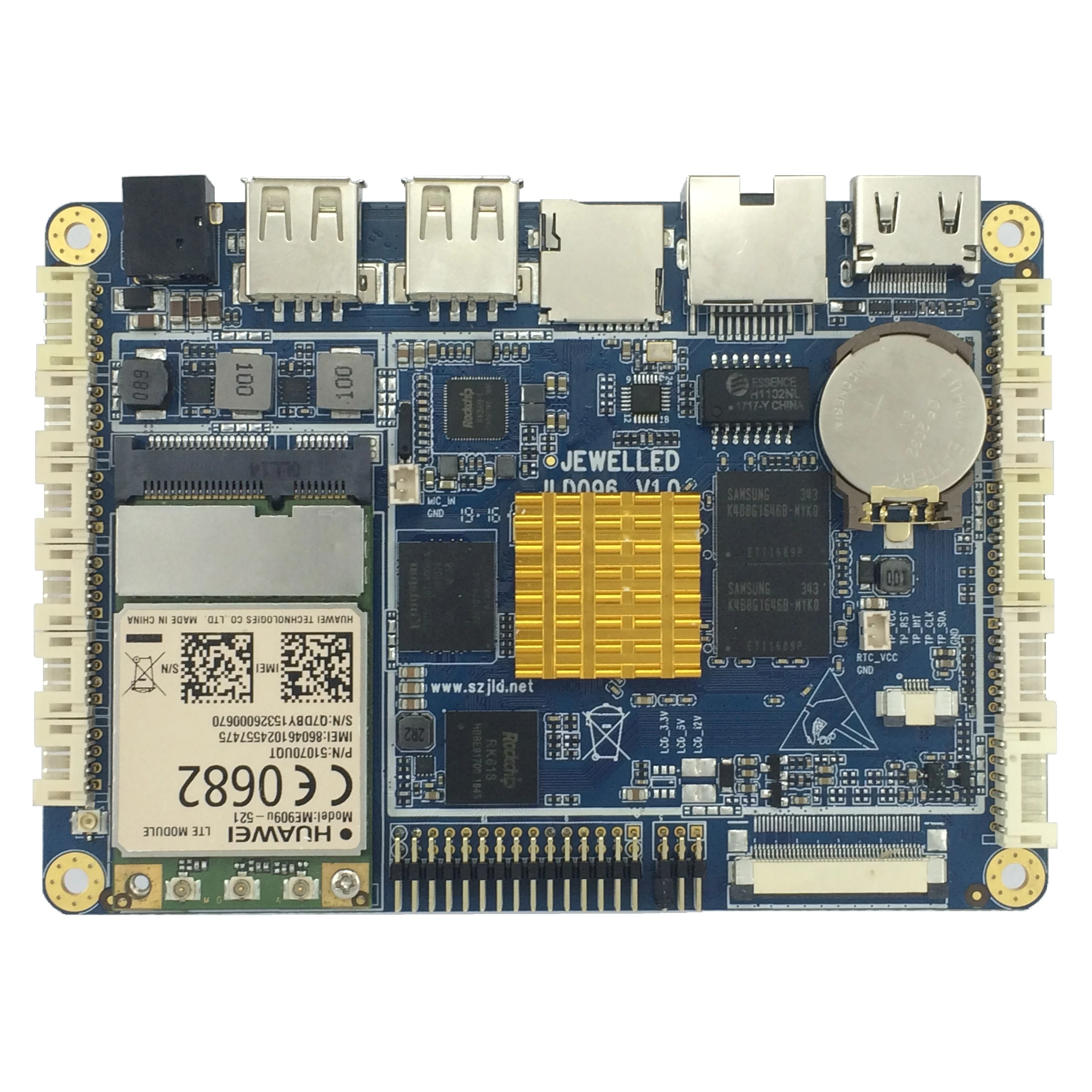 Multifunctional Motherboard with Rockchip Chipset with LVDS EDP R232 ...