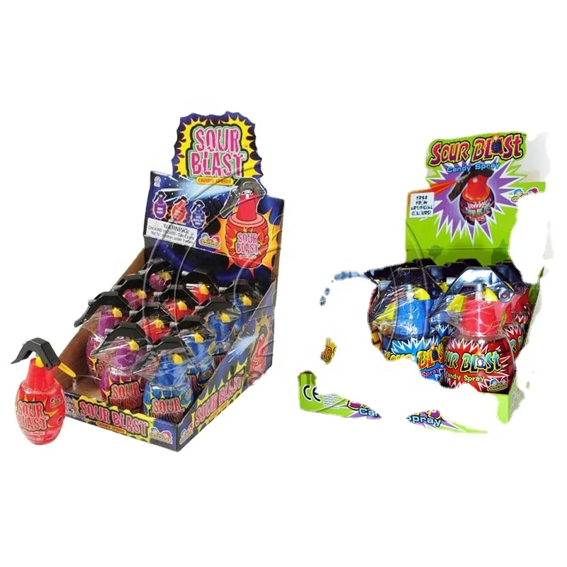 Sour Blast Funny Cool Sour Grenades Spray Candy For Sales - Buy ...