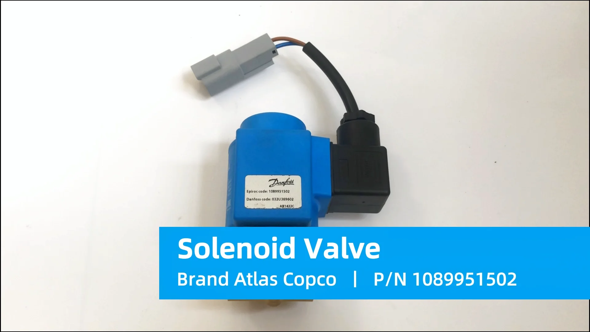 1089951502 Solenoid Valve For Atlas Copco Screw Air Compressor Spare ...
