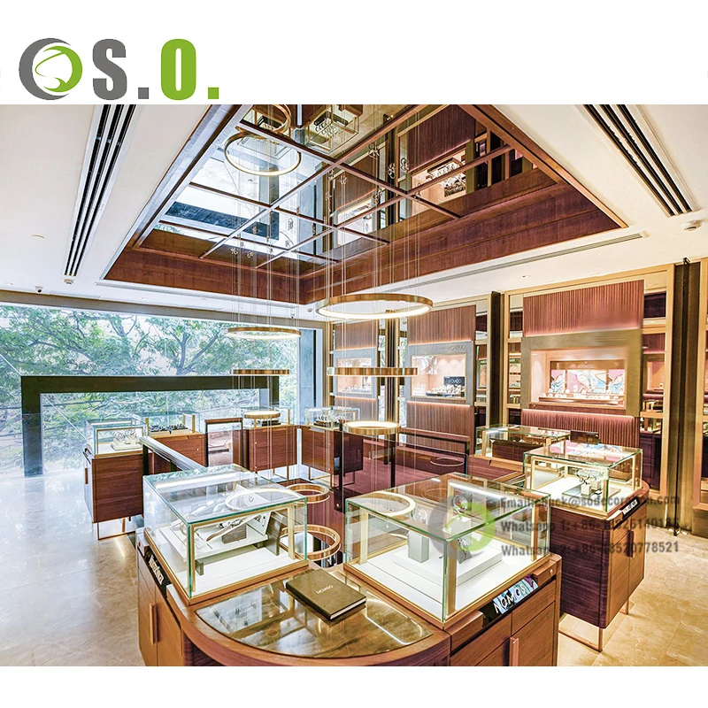 Watch Display Cabinet Showcase Glass Counter Display Furniture Display ...