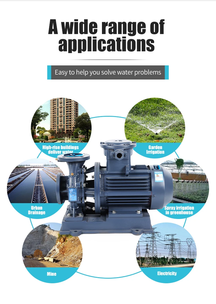 High Pressure Single Phase Submersible Horizontal Explosion Proof ...