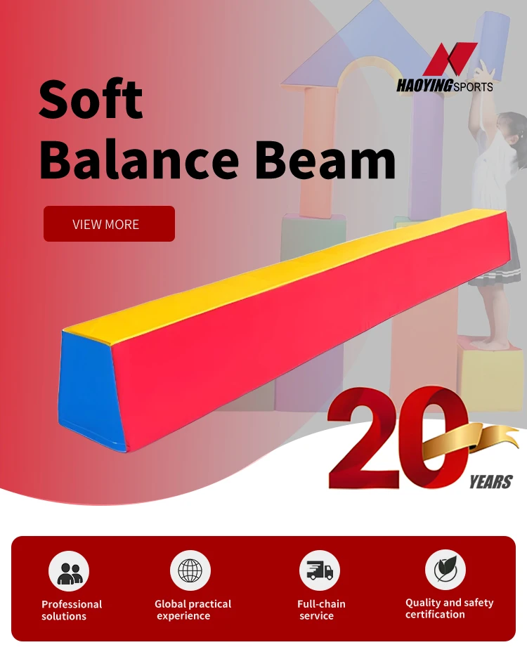 Full-Body Workout Equipment Soft Balance Beam with Resistance Bands for ...