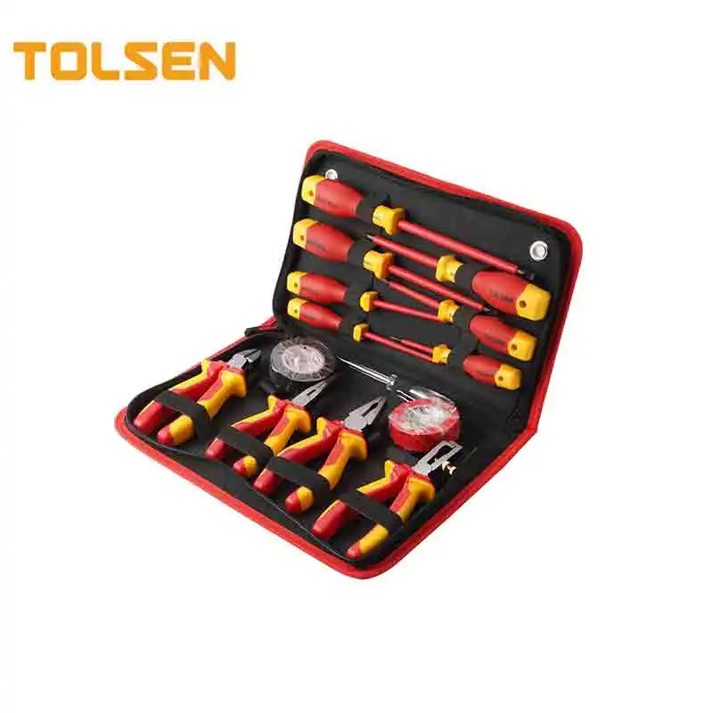Tolsen 14pcs 1000v Vde Insulated Hand Tool Set & Odm Support
