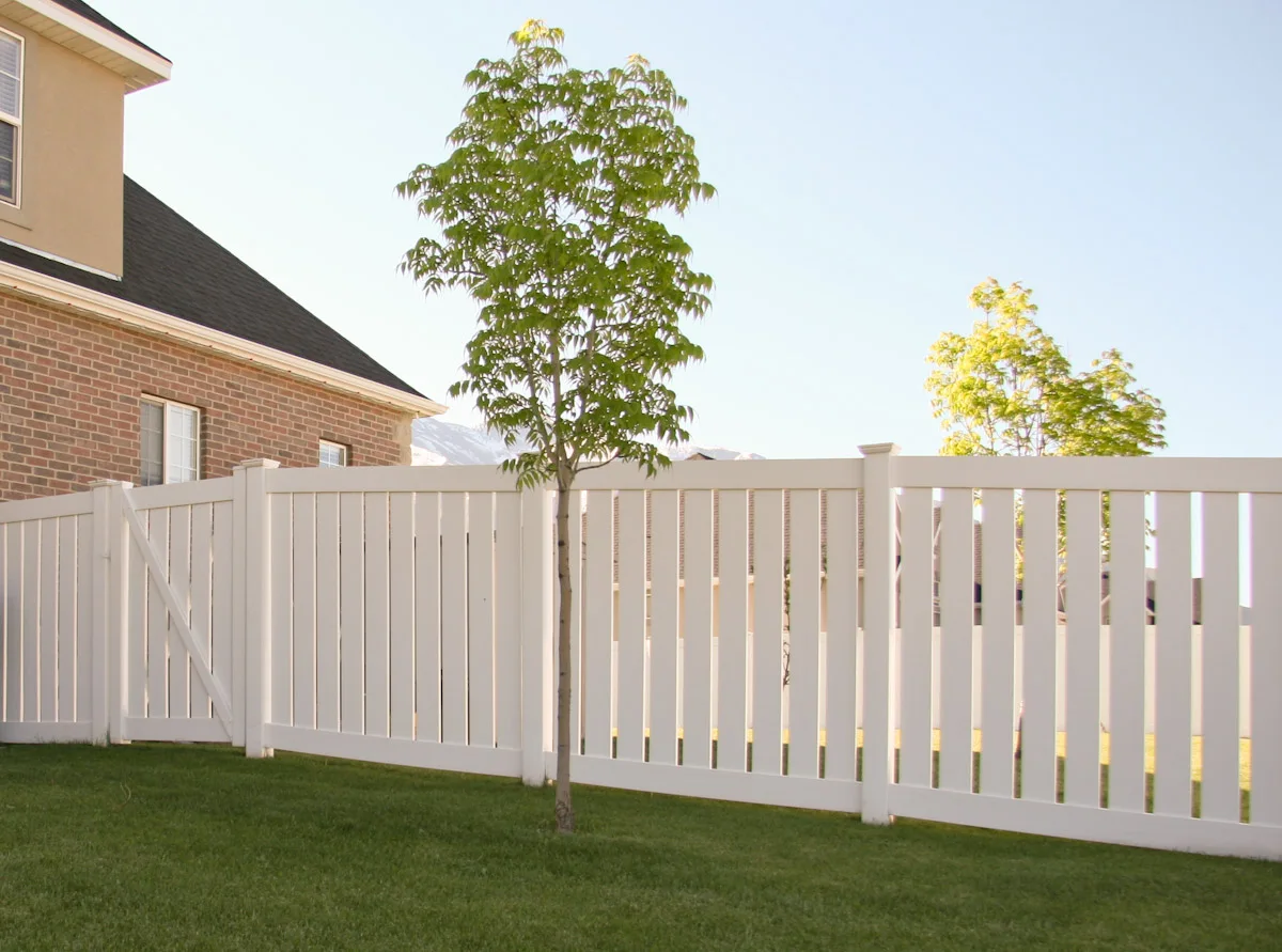 Easily Assembled Pvc Used Vinyl Fence,5*6 Ft Semi Privacy Fencing - Buy ...