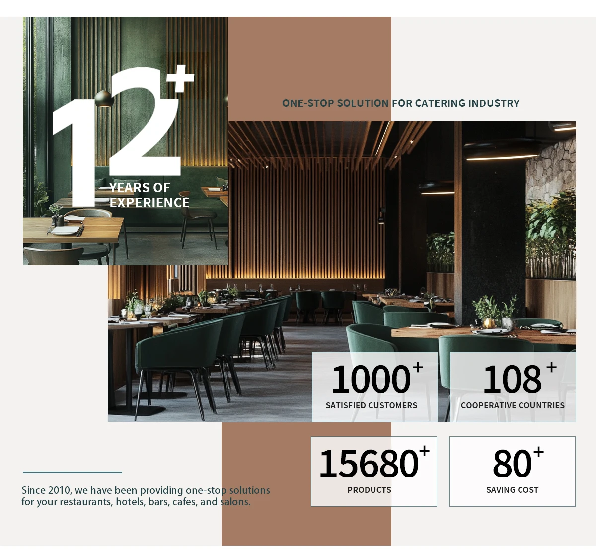 Customized One-Stop Restaurant Design - Modern Elegant Furniture