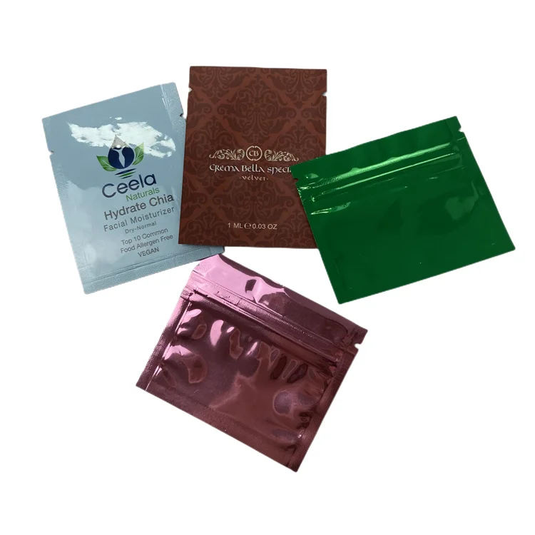 Custom Sample Sachets - Perfect for Facial Cleansers
