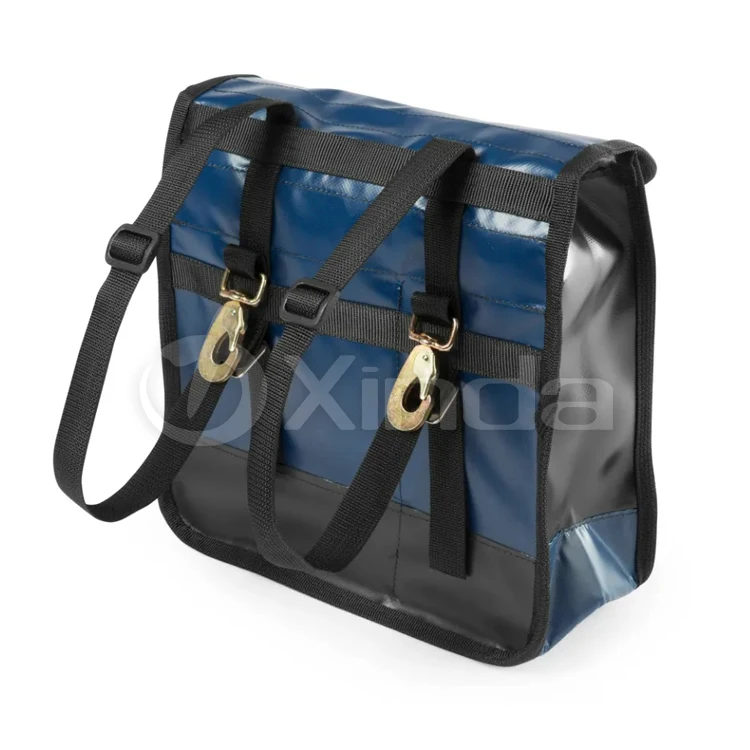 Custom Heavy Duty PVC Coated Tool Bag Ironworker Bolt Bag for Work at ...