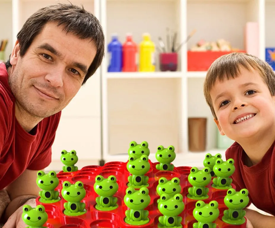 Frog Balance Tree Training Focus Balance Toy Parent-child Interactive ...