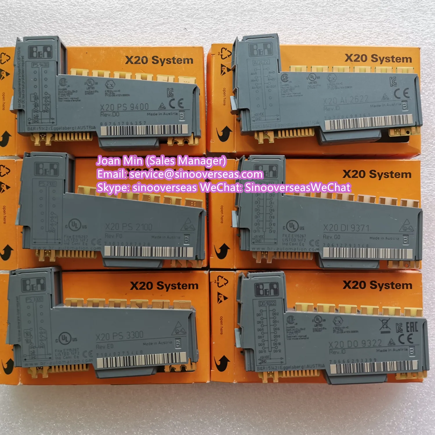 Analog Interface Module X20hb2880 X20hb2881 X20hb8880 X20sl8000 ...