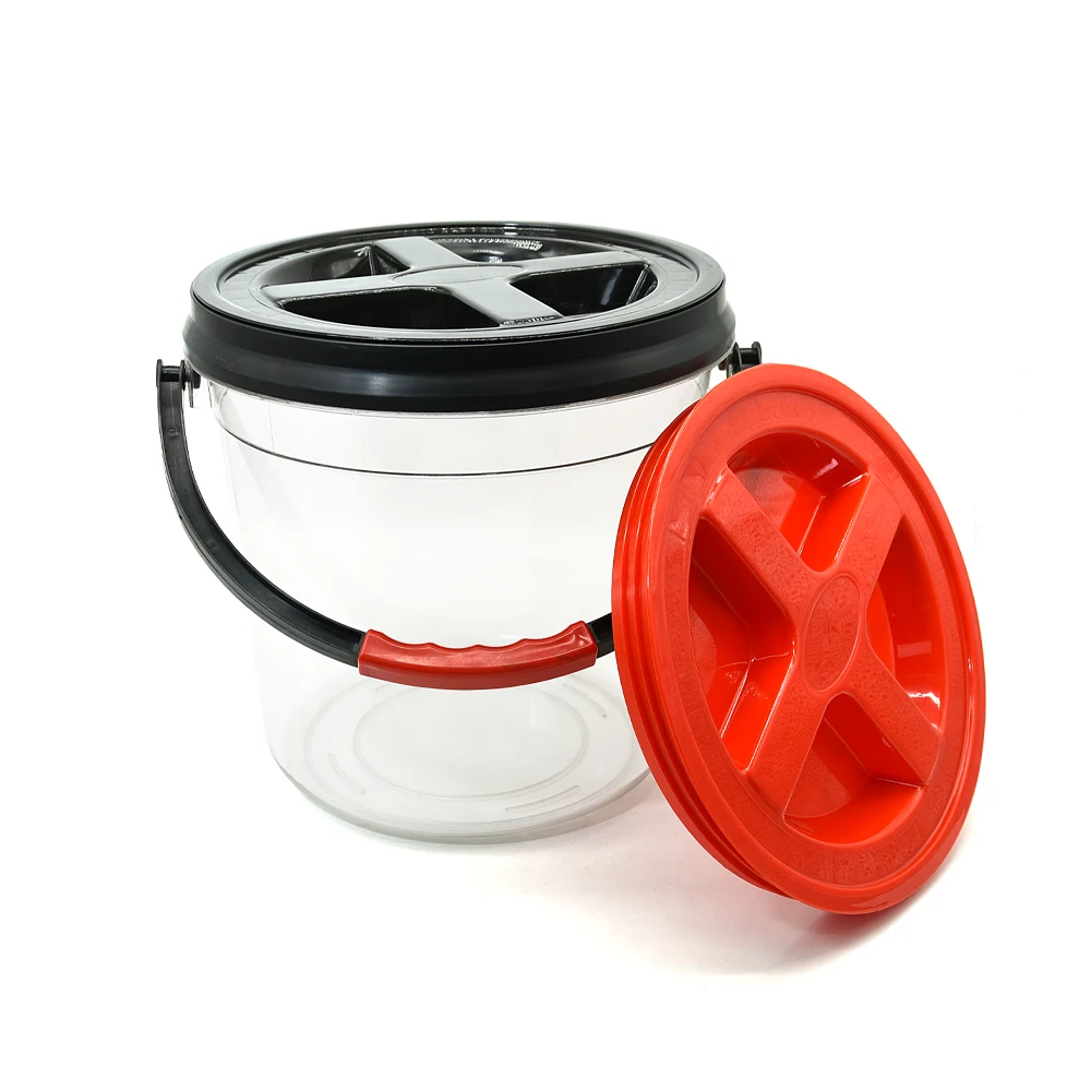 The Ultimate Clear Transparent Car Wash Bucket 18l (4.75 Gallons) With ...
