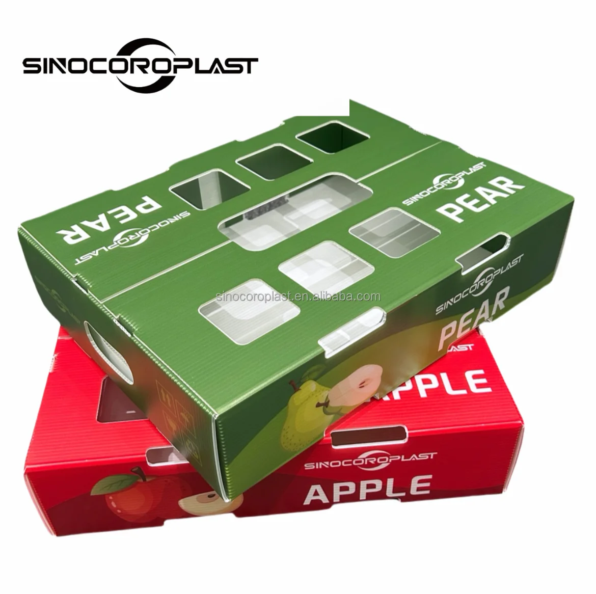 Customized Stackable Warehouse Storage Boxes - PP Plastic