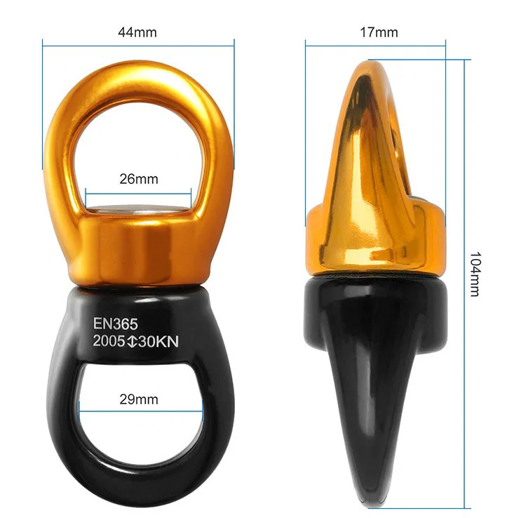 ANT5PPE Black Strong 360 Degree Swing Spinner Safety Rotational Device ...