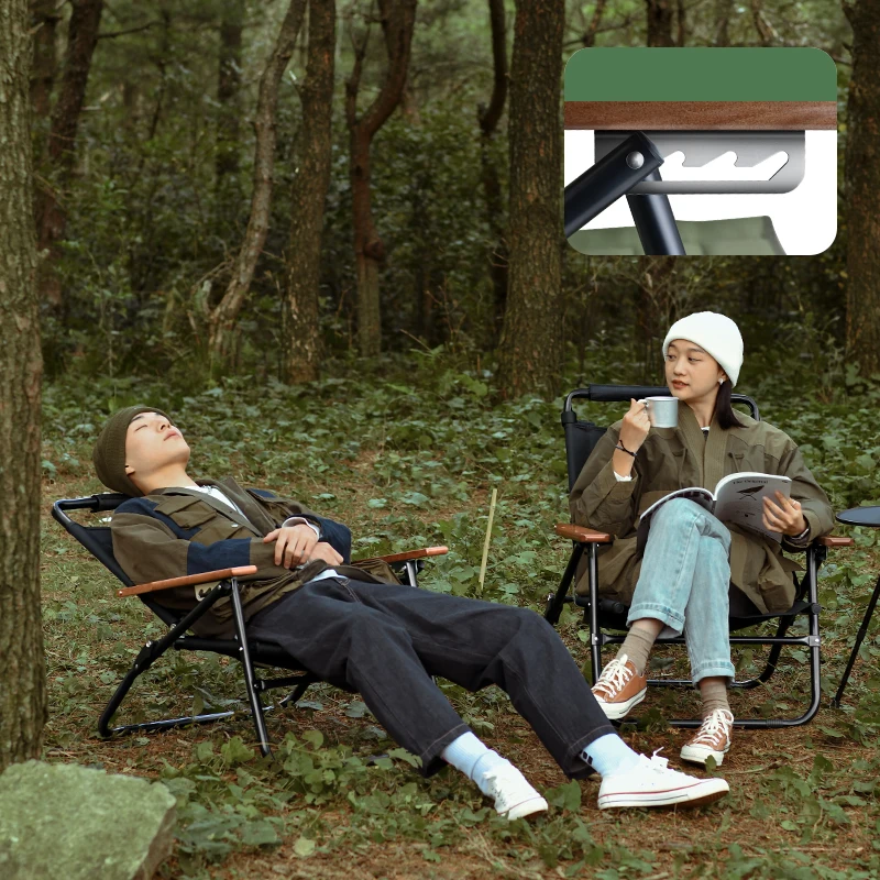 Hispeed One Stop Solution Fold Camp Chair 4 Position Adjustable Capacity 150kg Camping Portable ...