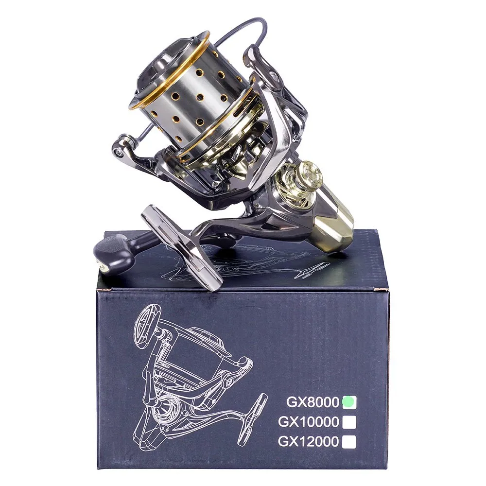 Full Metal 12000 Spinning Reels Carp 16+1bb Carretel Peche De La Carpe ...