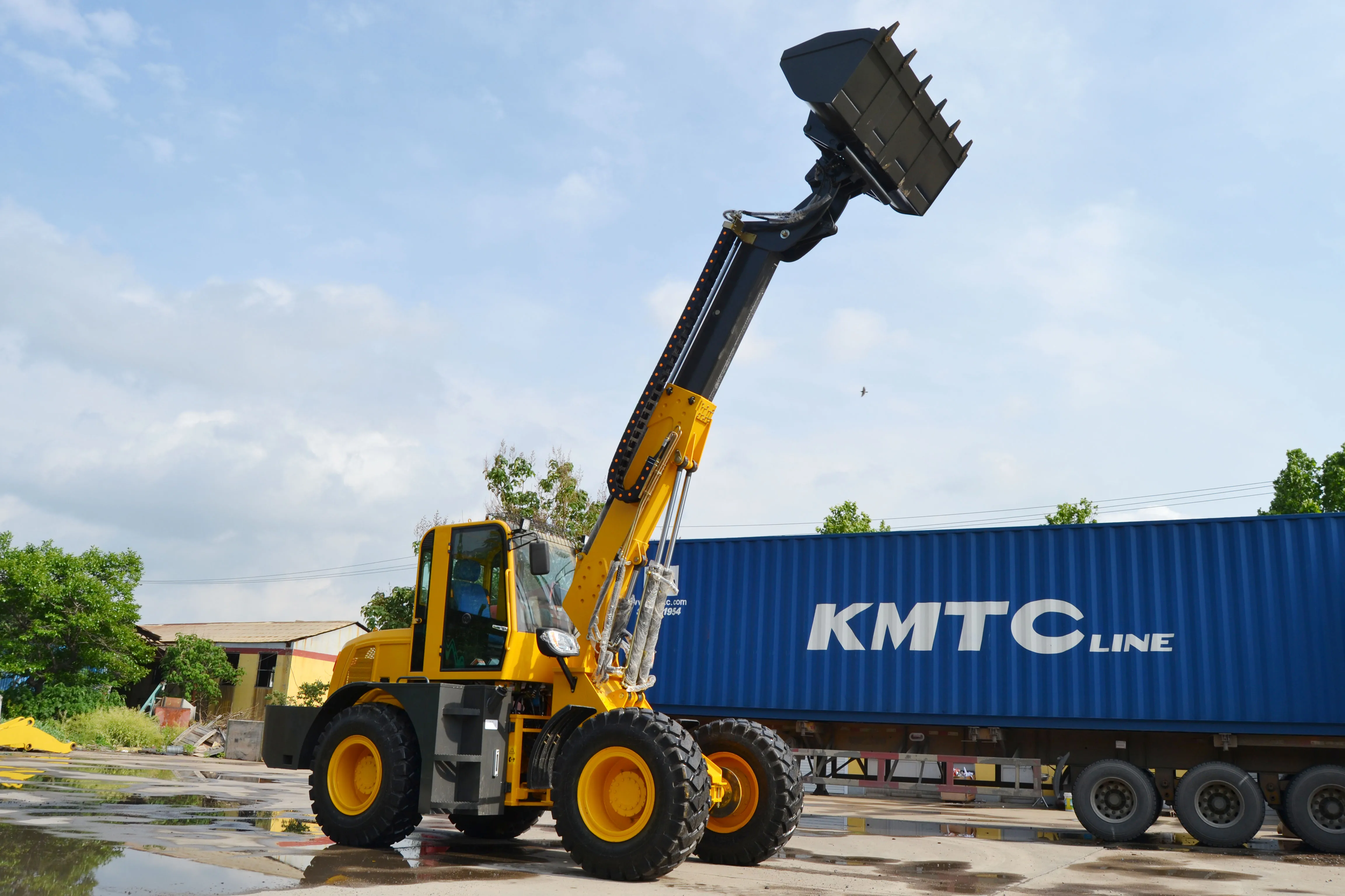 1 / 1.5 / 2 / 2.5 / 3 / 3.5 / 4 Ton Telehandler Telescopic Boom Forklift Telescopic Loader ...