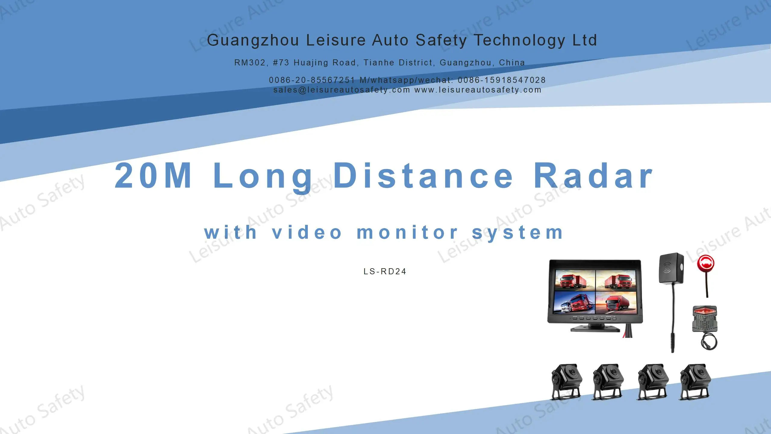 Forklift Collision Warning - PWAS Proximity Alert System