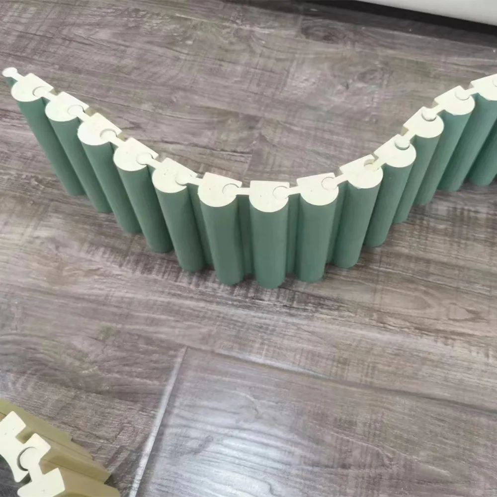 Flexible Grooved Half Round Wall Panel Wood Decorative Curved Wall ...