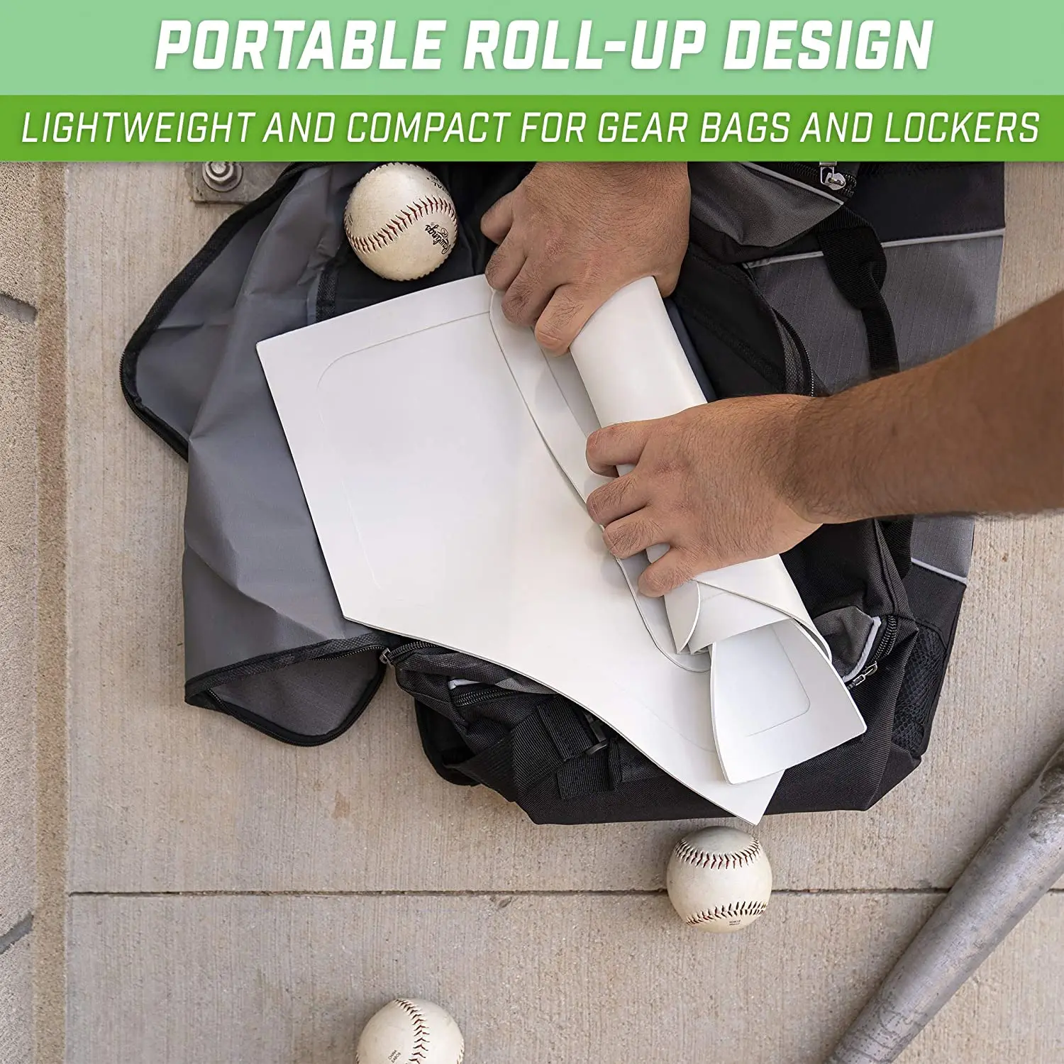 Bm02a Low Price Baseball Softball 5 Piece Base Set,Rubber Field Base ...