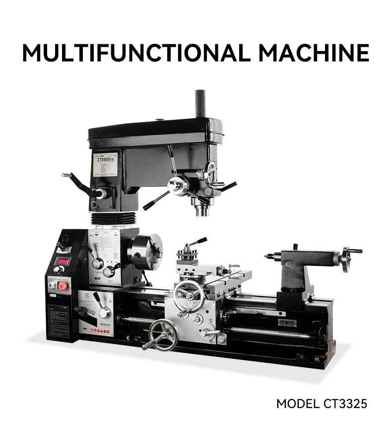 1324 1340 Lathe And Milling Machine Combo Ct3325 Lathe Mill Combo For ...