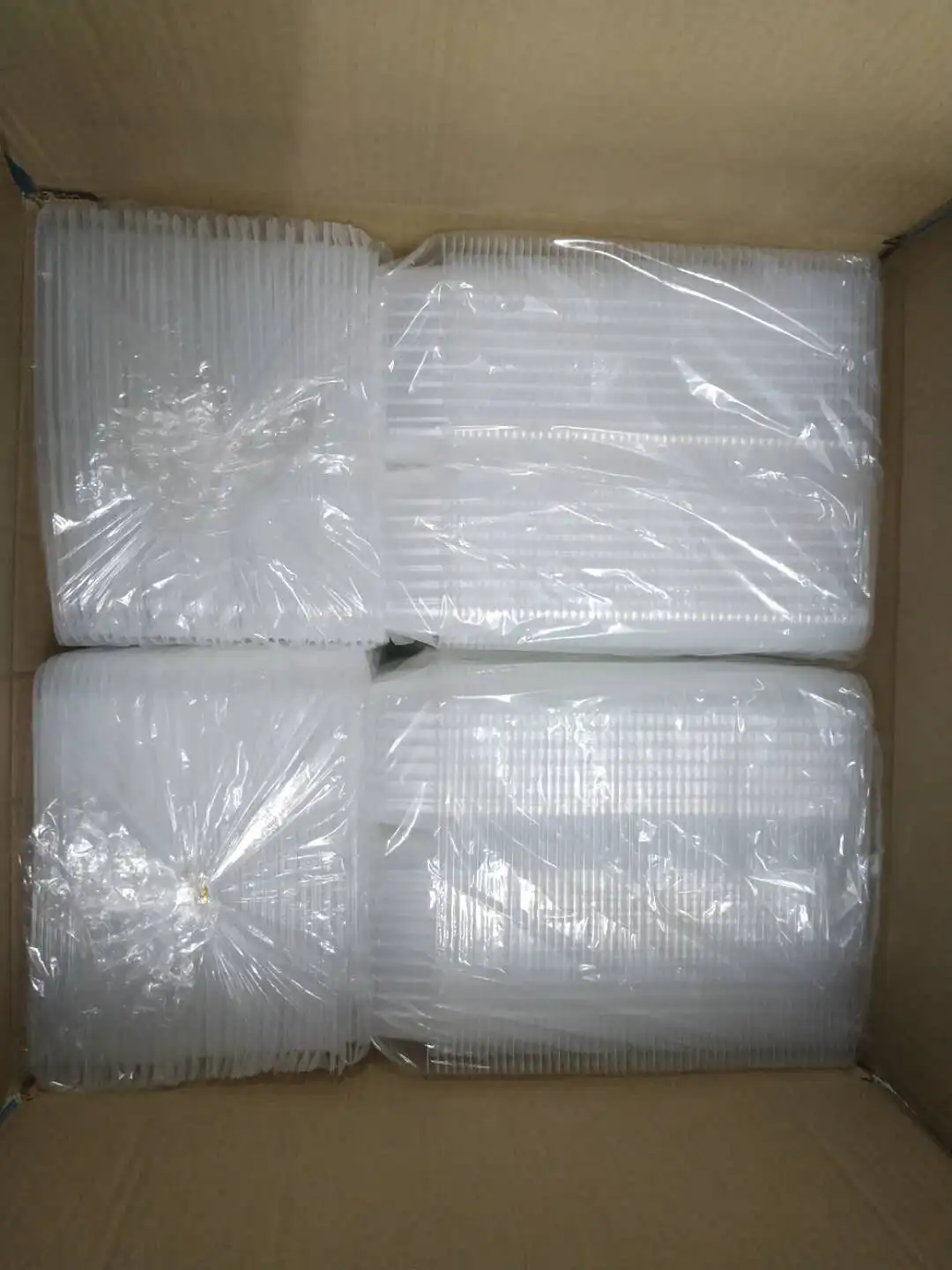 High Quality Rectangle Biodegradable Plastic Take Away Food Container ...