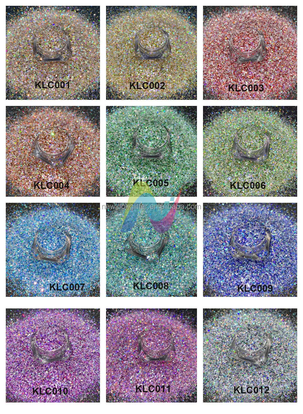 Wholesale Dream Blue High Flash Glitter Ready To Ship Embossing Powder ...