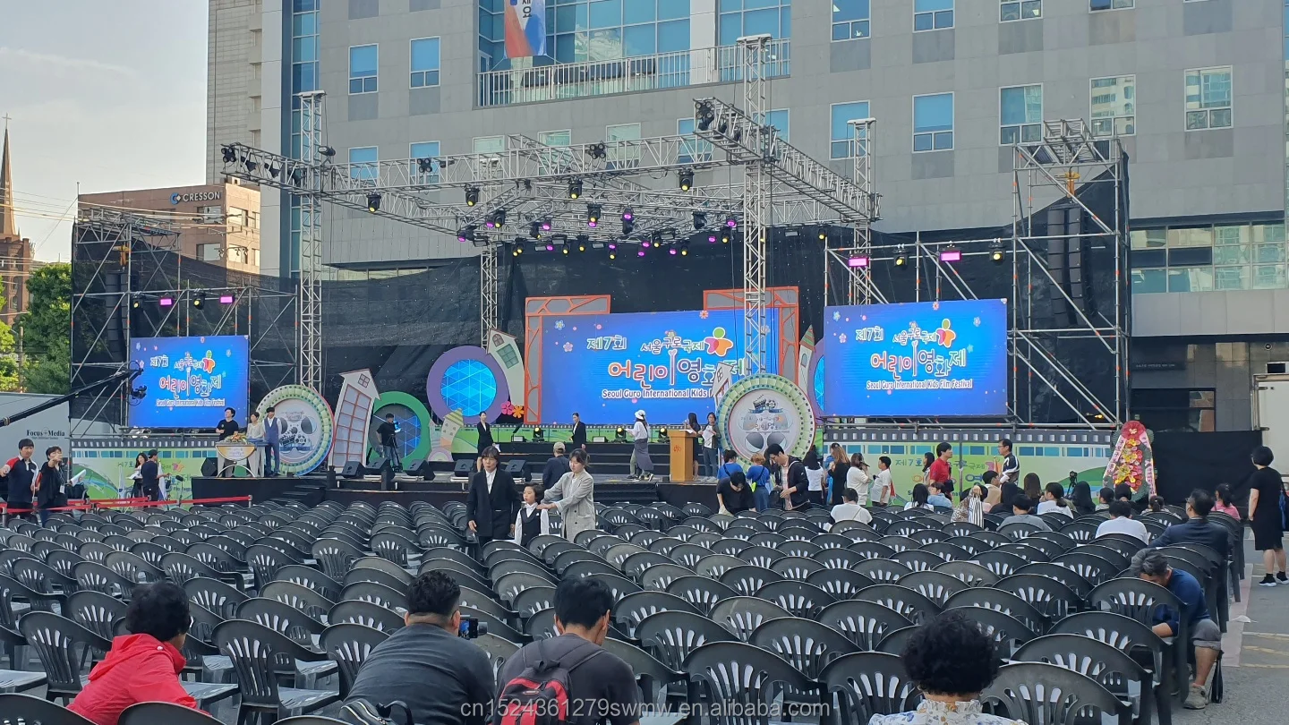 500x1000mm Indoor Outdoor Giant Stage Background LED Video Wall