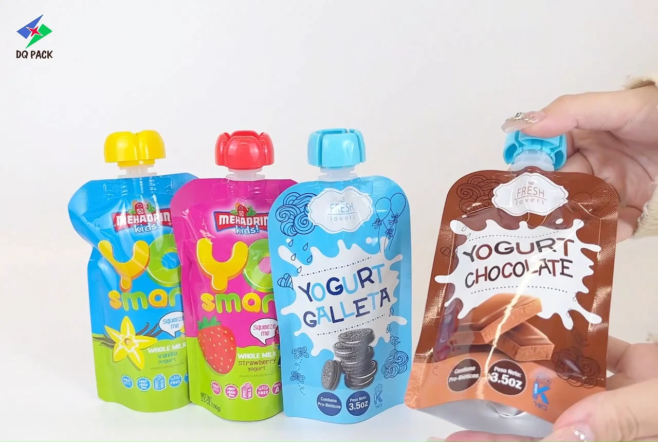 90r 130r 150r 180r 200r Baby Food Pouch Packaging Bags Fruit Shape ...