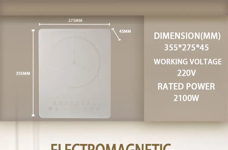 Emc Certificate Best Seller Single Burner Electric Home Portable ...