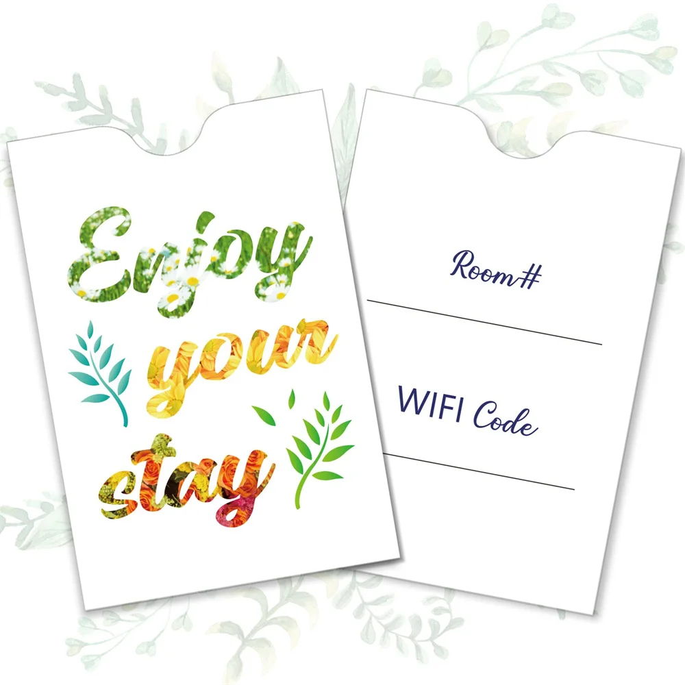 Custom Hotel Key Card Envelope Key Card Holder Sleeves Credit Card ...