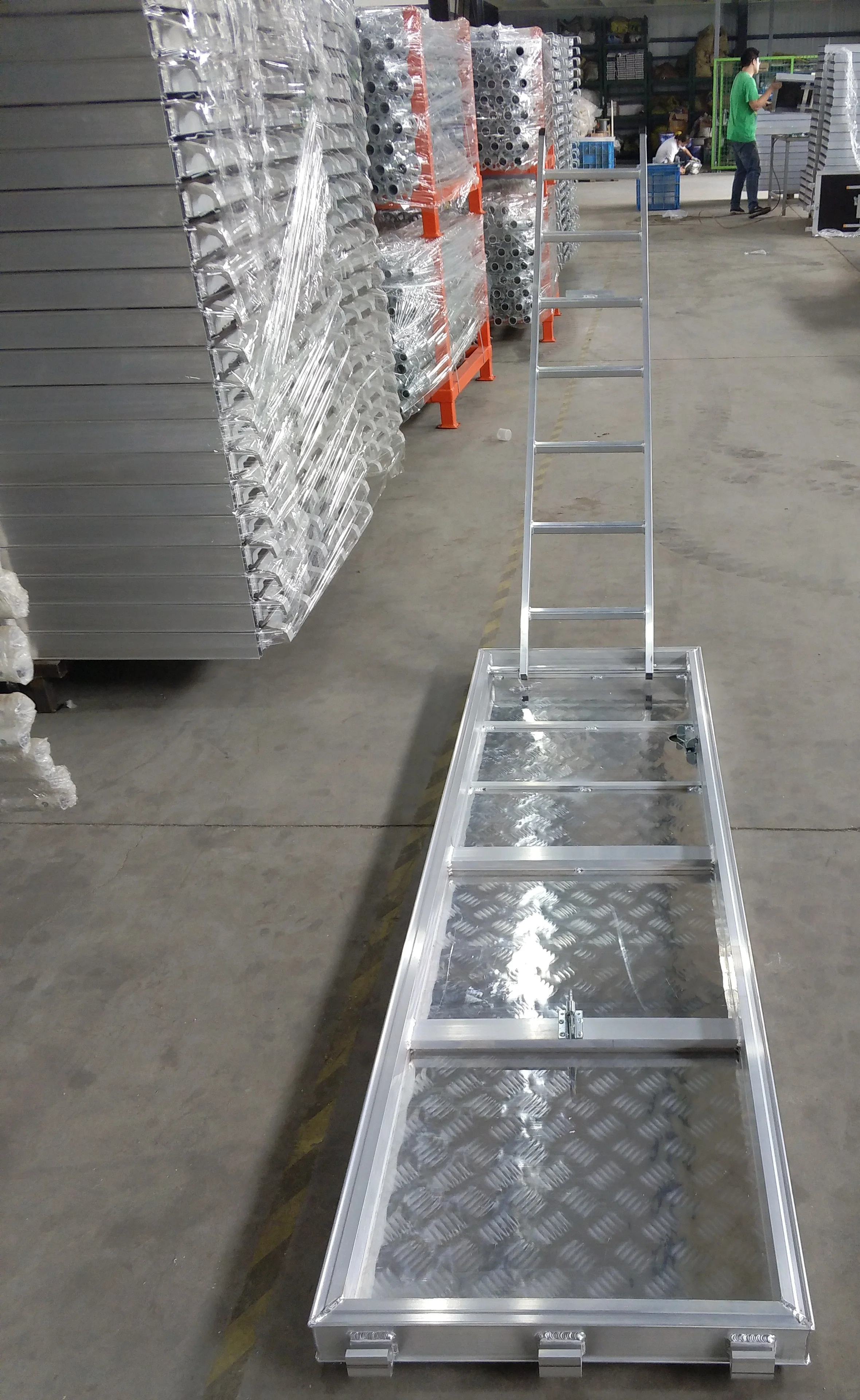 Scaffolding Ladder Plank For Scaffolding All Aluminum Plank - Buy ...