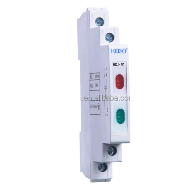 9mm Din Rail Led Ac/dc Dual Signal Lamp Indicator Light - Buy Thin ...