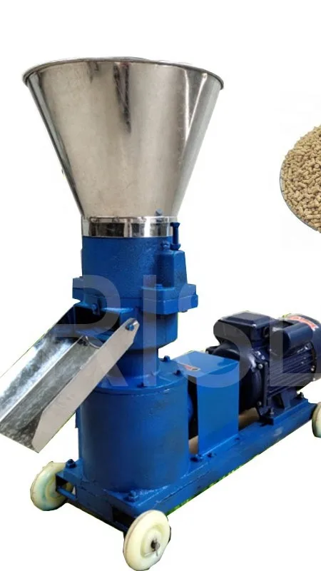 Commercial Feed Food Pellet Making Machine Household Chicken Duck Fish ...