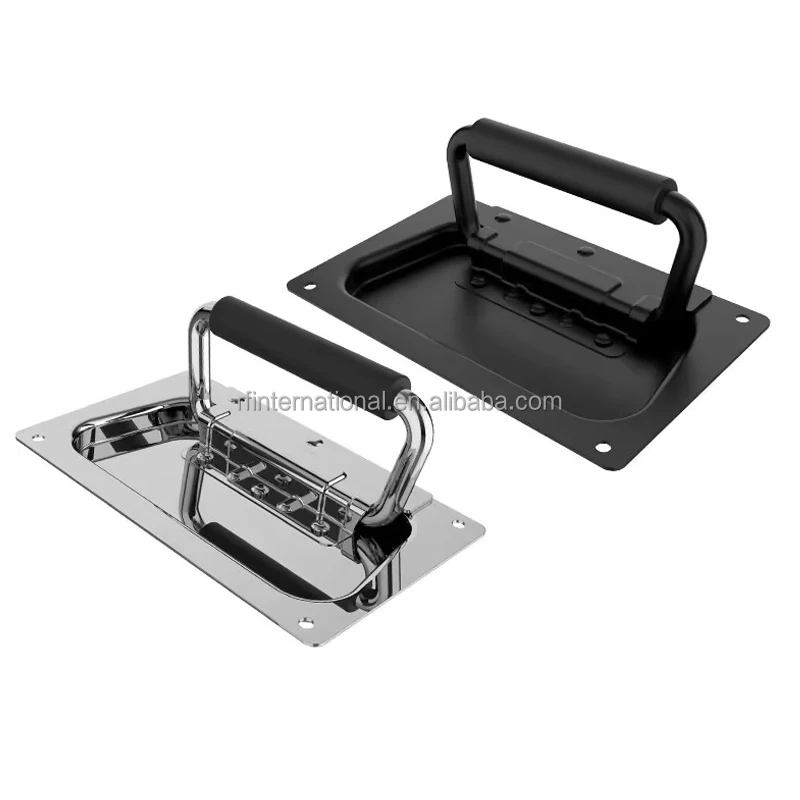 Concealed Spring Loaded Handle Recessed Flight Case Handle - Buy Spring ...