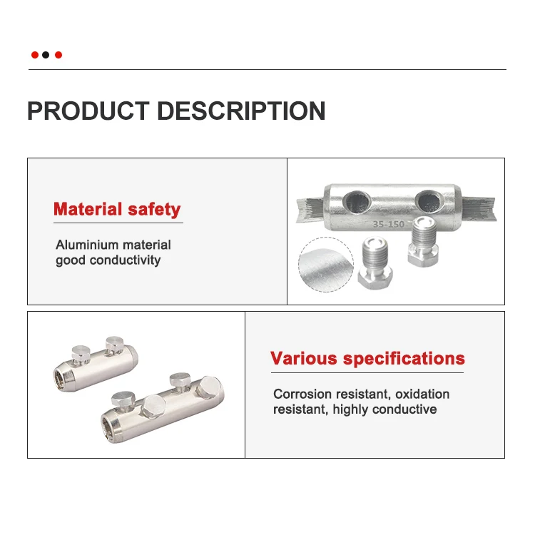 Mechanical Cable Lug with Shear-off Head Bolts Cable Lug