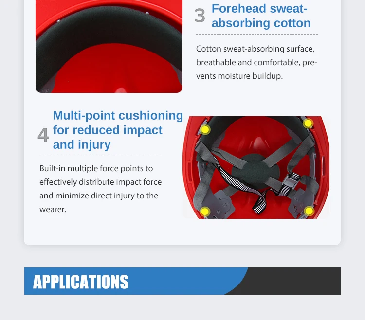 Safety Helmet For Construction Workers Industrial Construction Helmets ...