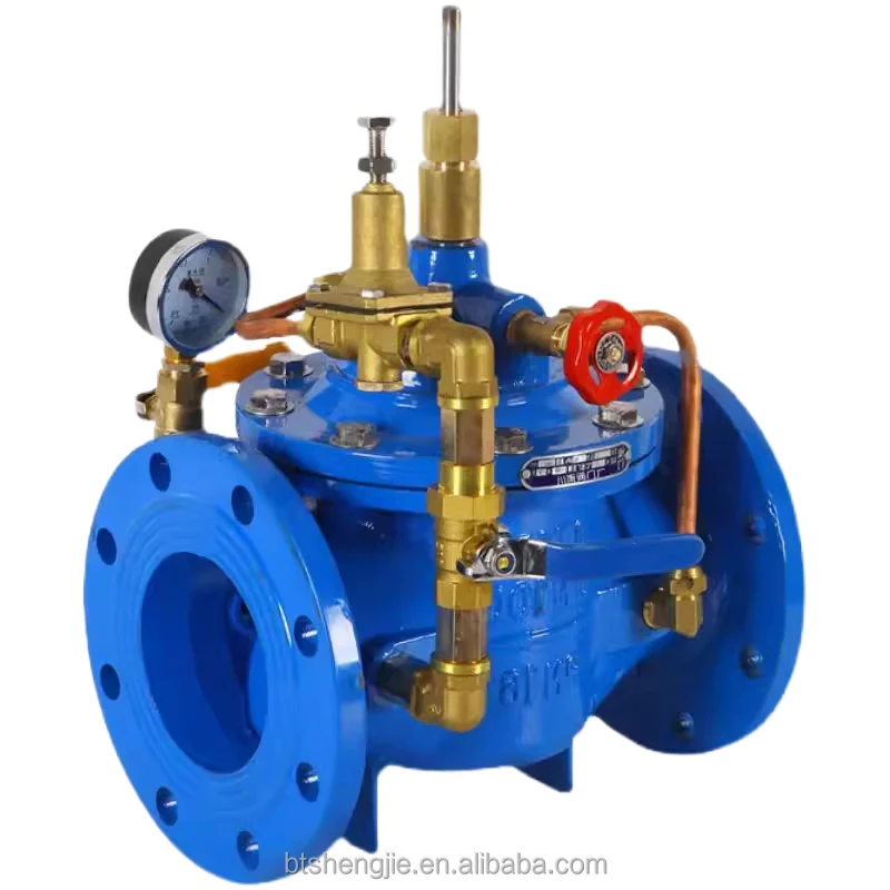 400X Pilot Operated Hydraulic Control Valve Automation Water Diaphragm ...