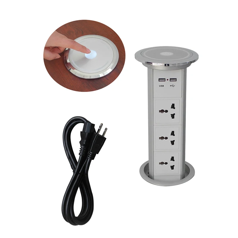 Customised Power Outlet Pop-up Socket Desktop Socket Kitchen Smart Plug ...