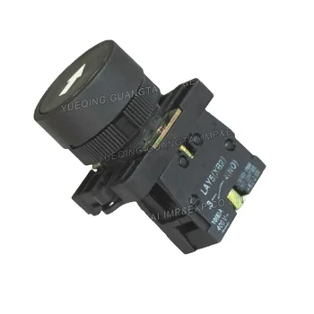 High Quality Lay5-ea3351 Xb2-ea3311 Black Flush Button Spring Return ...