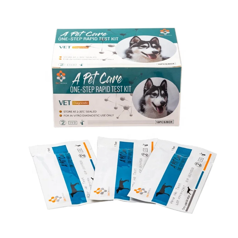 Veterinary Fast Tests Diagnostic Parvovirus Antigen Canine Cpv +ccv ...
