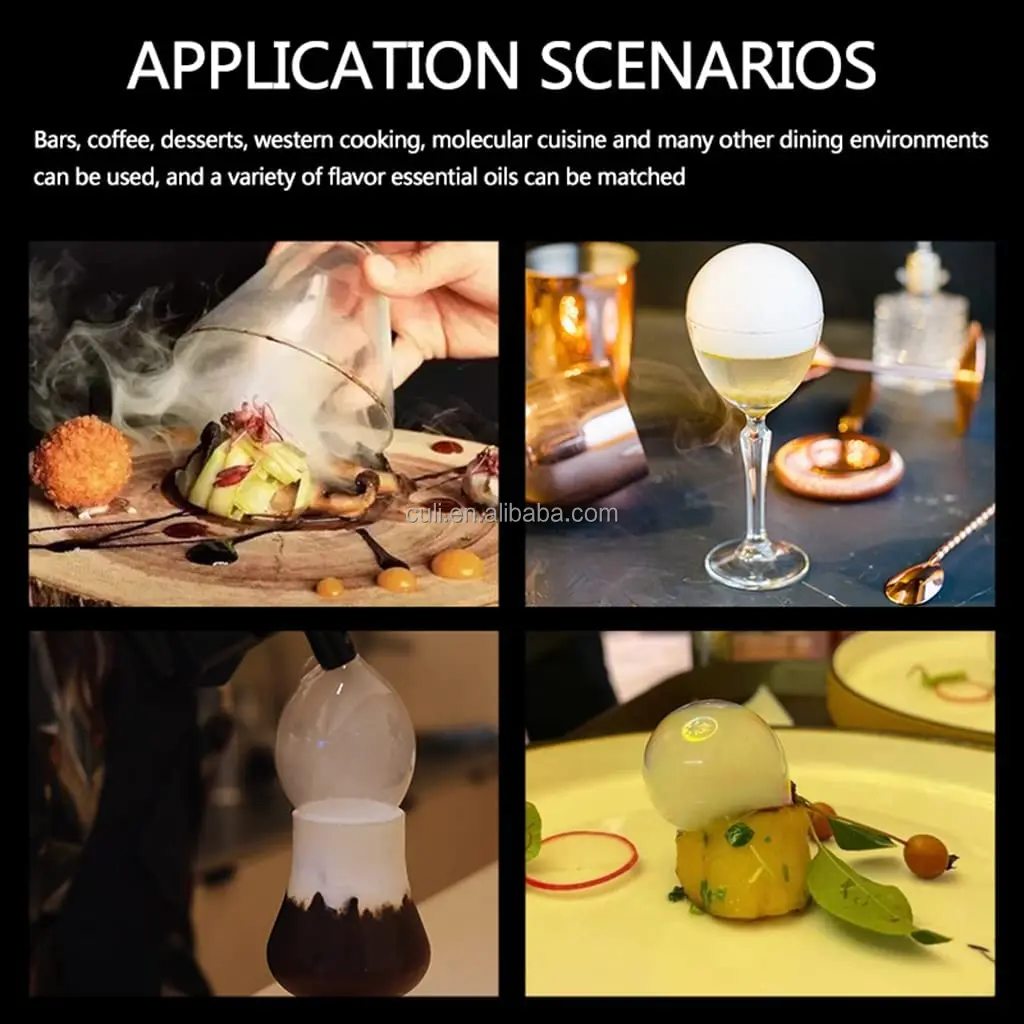 Cocktail Smoke Bubble Gun - Bartender Flavour Blaster 2