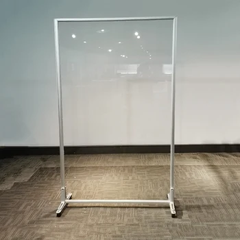 Transparent Acrylic Partition Screen Office Dividers Partition Wall ...