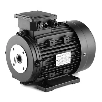 Iec 10hp Three-phase Induction Motor 7.5kw 1450rpm Ac Power With 60hz ...