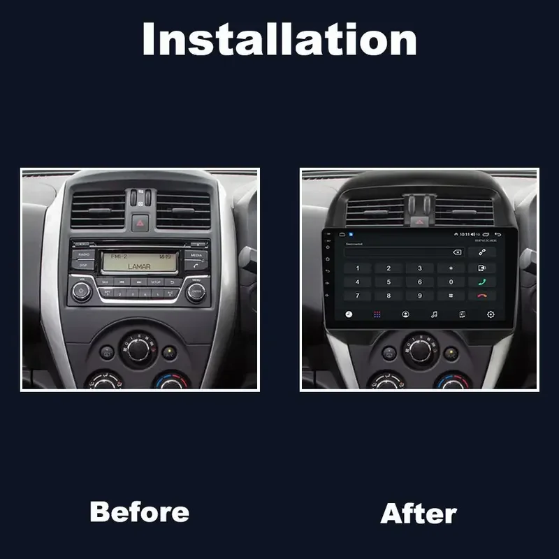 Android 13 For Nissan Sunny Lhd 2014 - 2019 Car Carplay Radio Video 4g ...