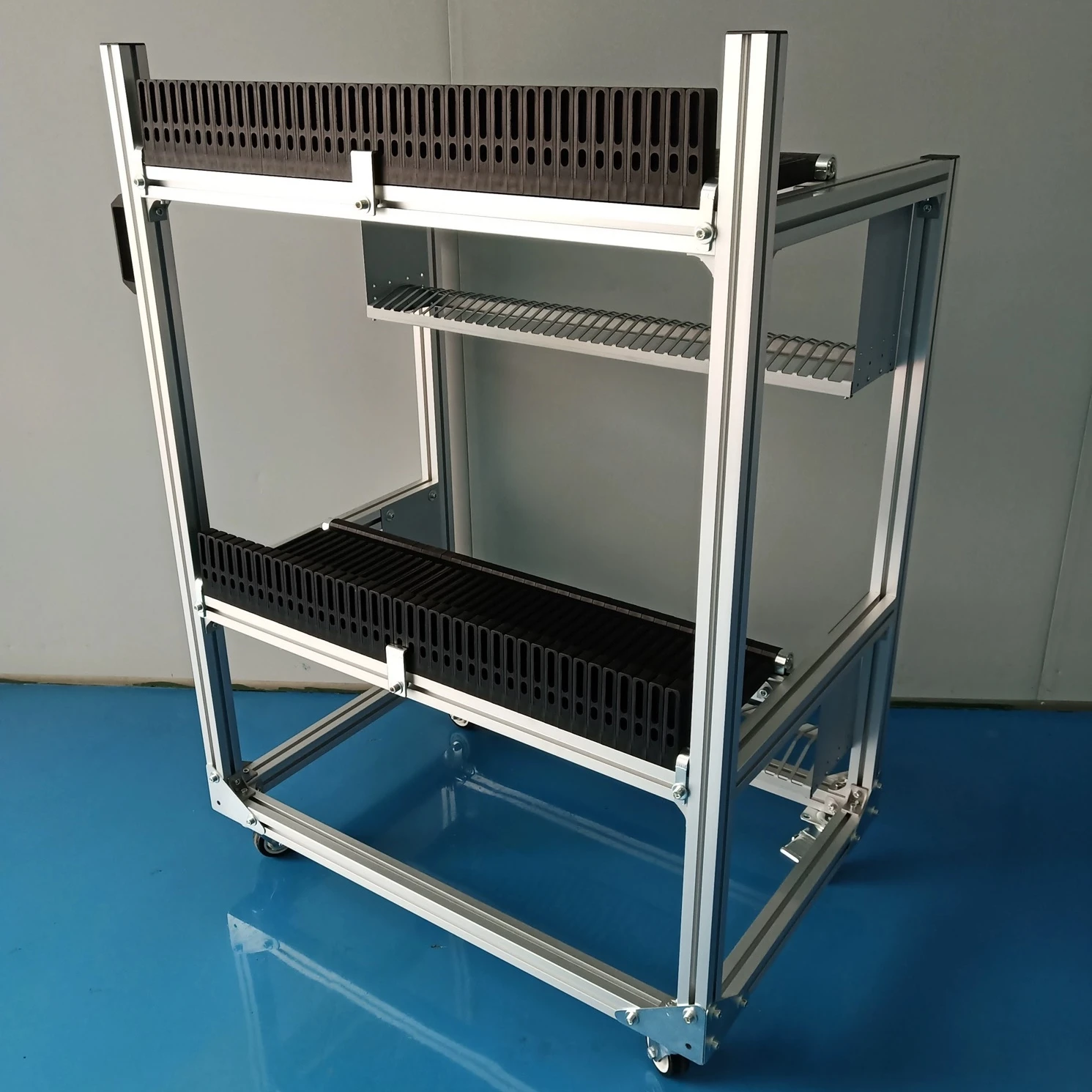 Upgraded And Reinforced Fuji Feeder Storage Cart Mobile Trolley For ...