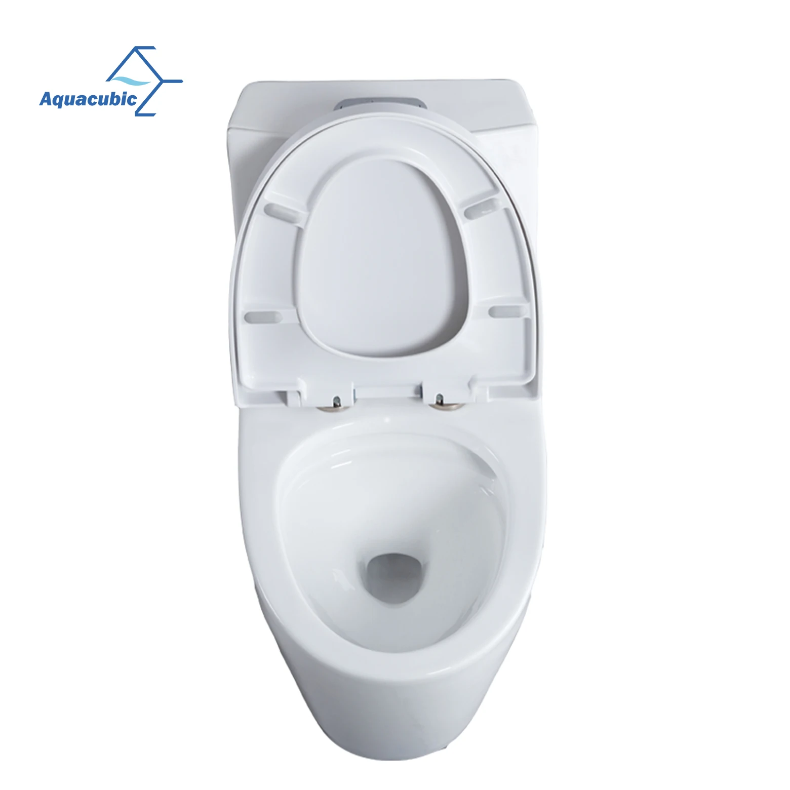Aquacubic Siphonic One-Piece Closet Portable Cheap WC Toilet Seat Factory
