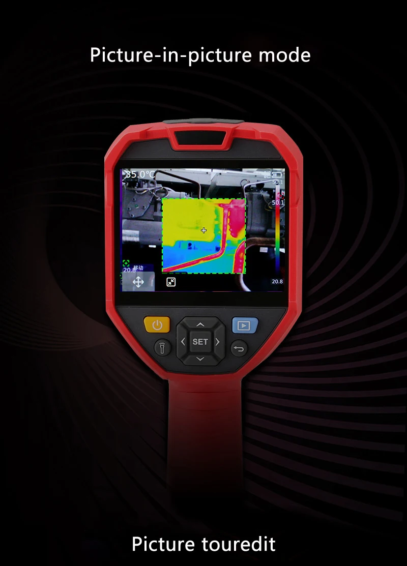 Uni-t Infrared Thermal Imager Uti320e Industrial Pcb Circuit Floor ...