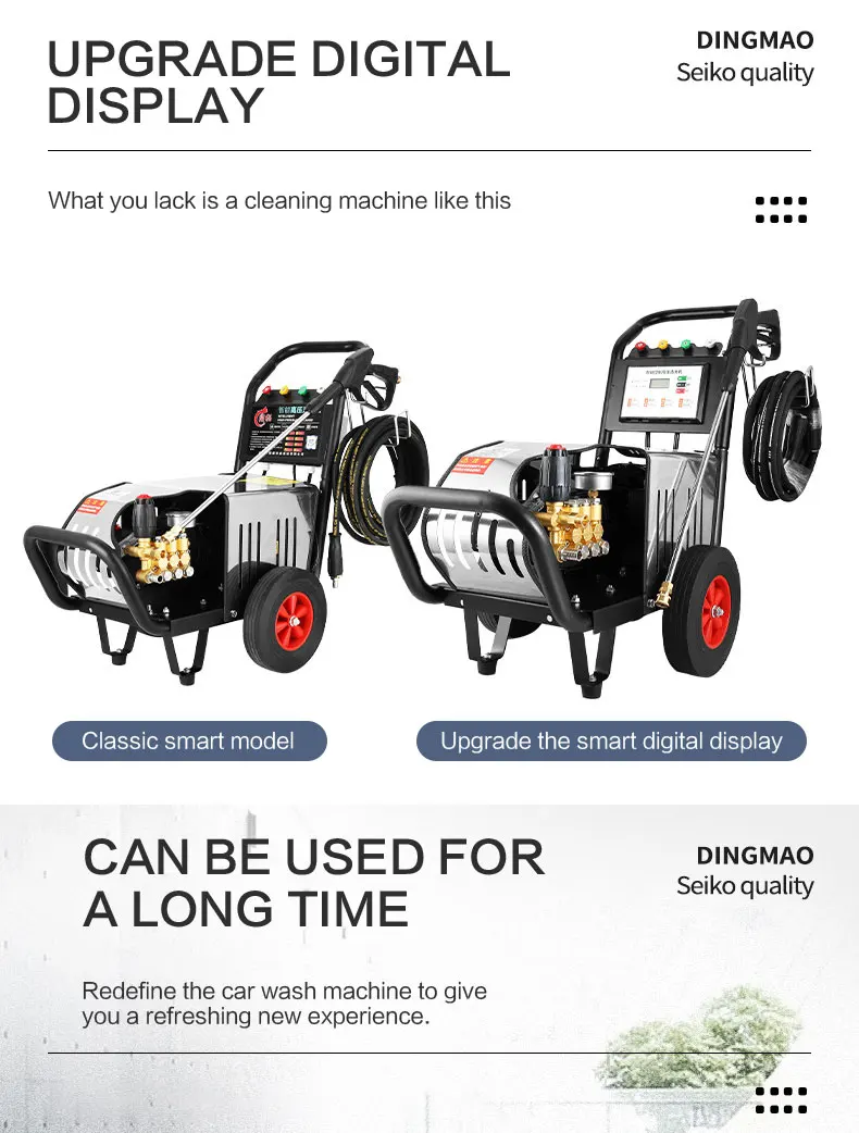 Factory Price Stainless Steel Commercial Industrial Super Pressure Washer Portable Car Washer ...