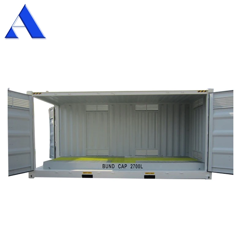 20ft Dangerous Goods Containers Open Side DG Chemical Storage 20 Feet ...
